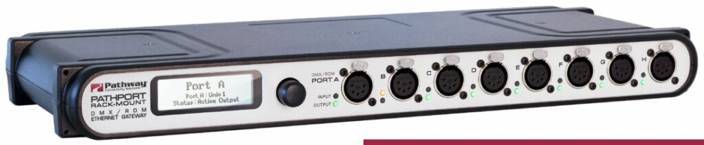 PWPP RM P8 XLR5F FRONT - Pathway Connectivity - Soliled